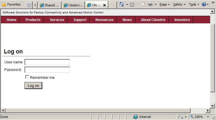 Data Delivery to Cimetrix Support