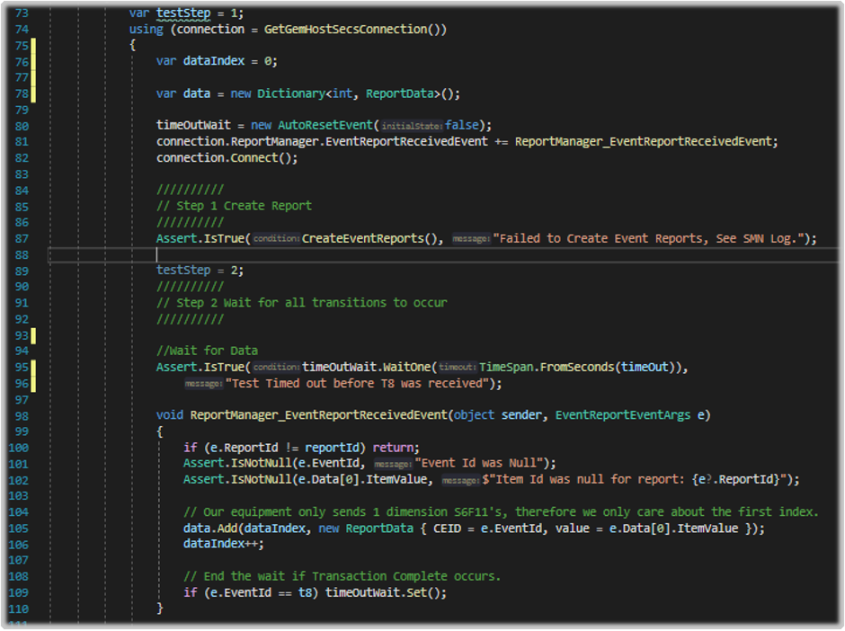 Identifying Custom Test Cases in the SEMI E30 GEM Standard: Part 2