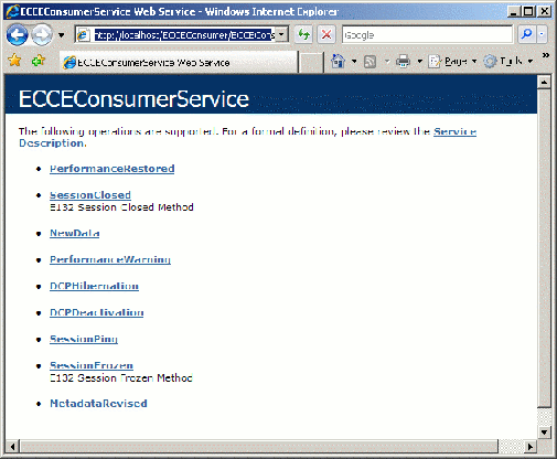 EDA Connectivity Test With ECCE Plus