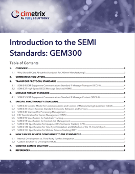 SEMI GEM300 Standards Overview Download