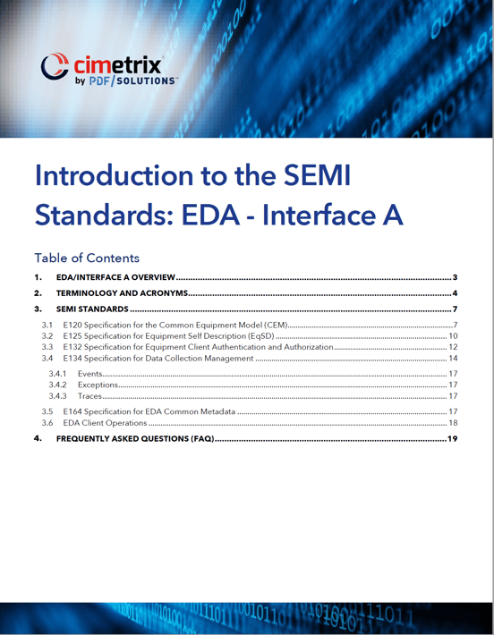 SEMI Interface A Standards Overview